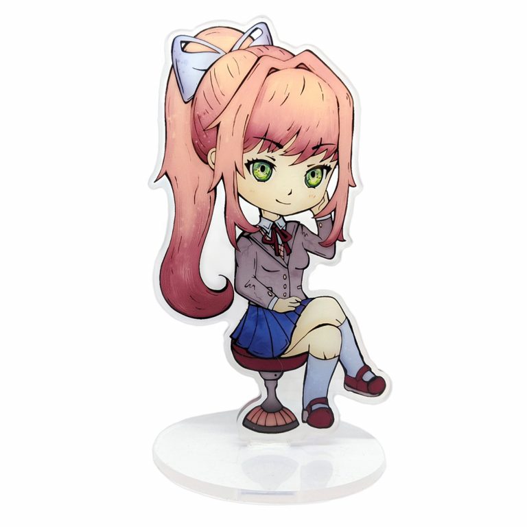 Monika DDLC button chibi - €1,99